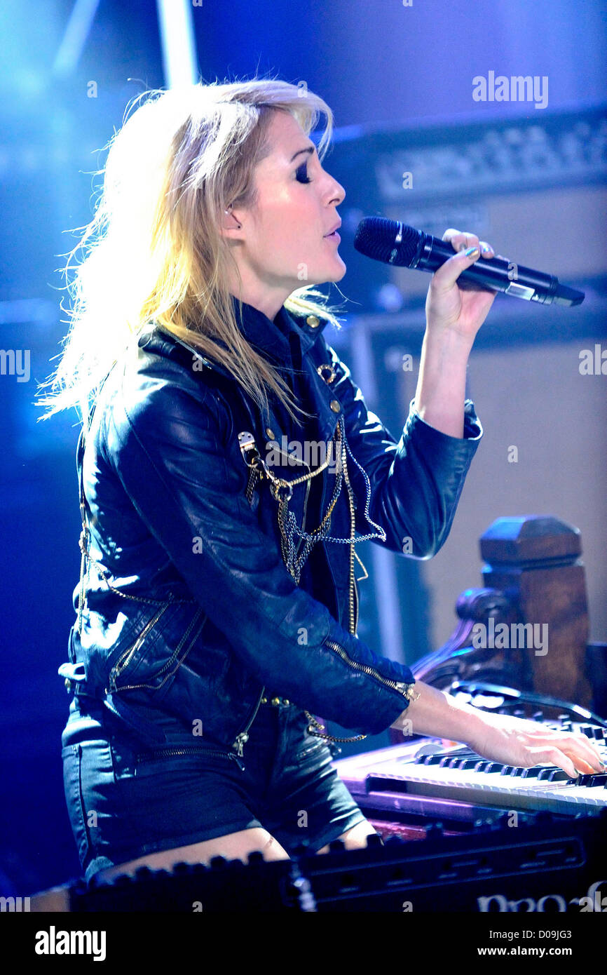 November 20, 2012. Toronto, Canada. Canadian indie rock and New Wave ...