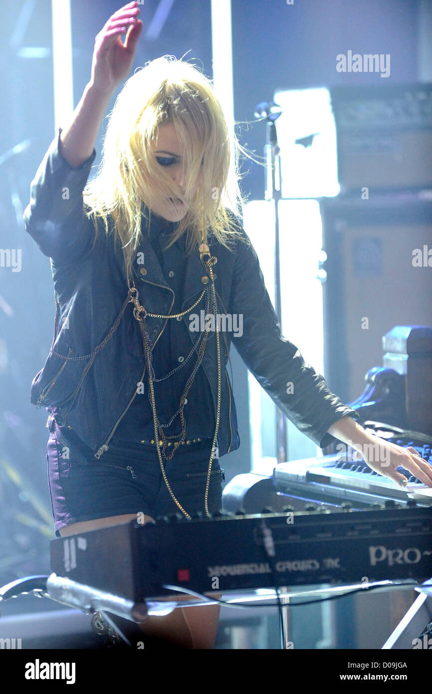 November 20, 2012. Toronto, Canada. Canadian indie rock and New Wave ...