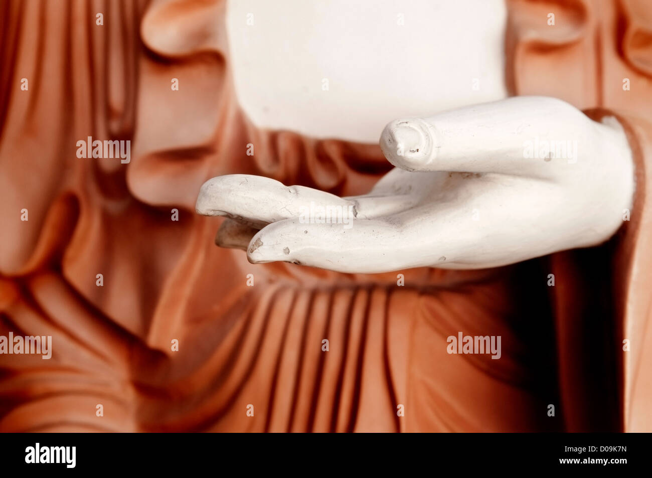 Buddha's Open Hand Stock Photo - Alamy