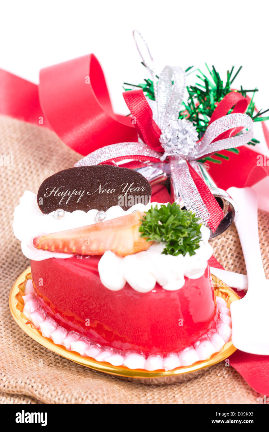 Red cake ribbon hi-res stock photography and images - Alamy