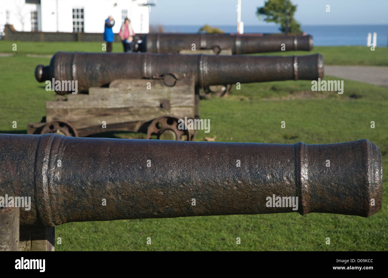 Old cannons southwold hi-res stock photography and images - Alamy