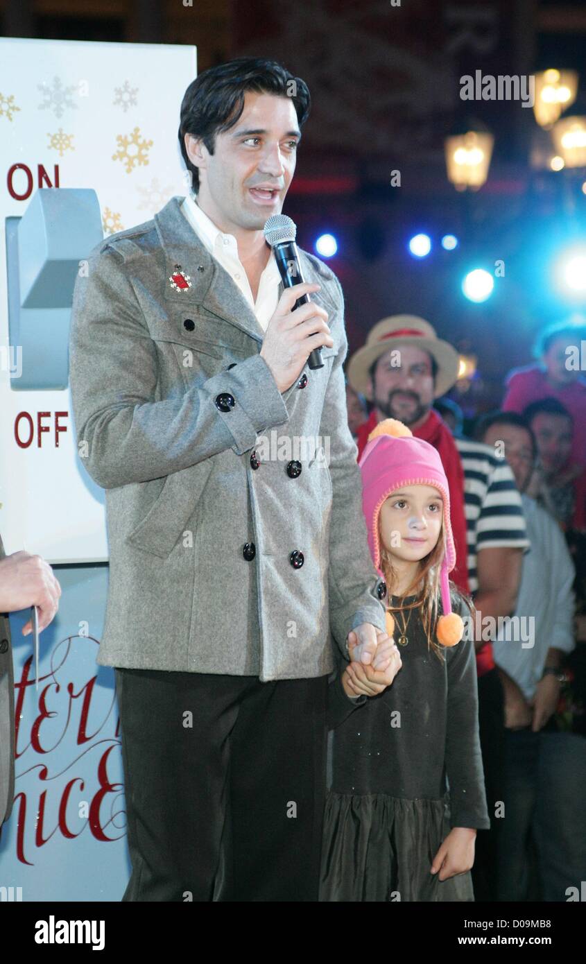 Las Vegas, Nevada. 20th November 2012. Gilles Marini, Juliana Marini in ...