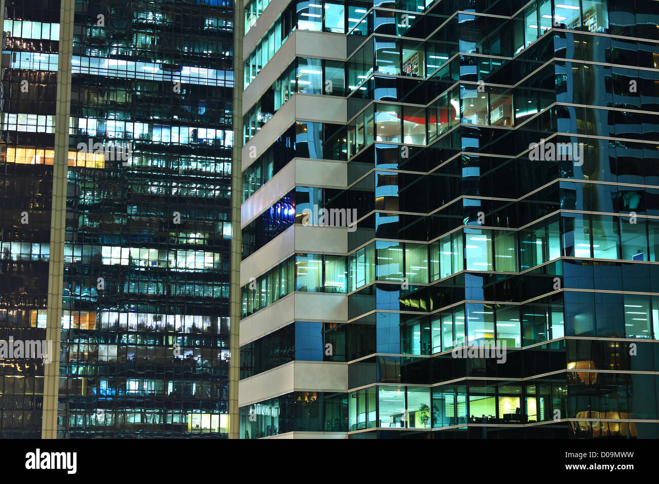office at night Stock Photo - Alamy