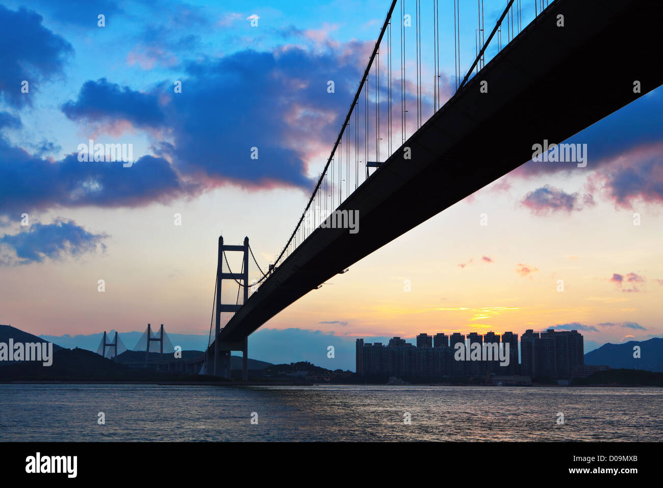 Tsing Ma Bridge Stock Photo - Alamy