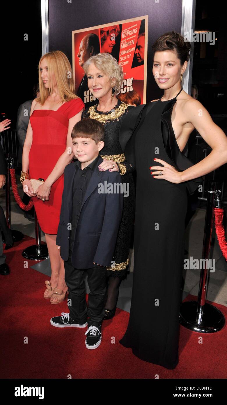 Los Angeles, USA. 20th November 2012. Helen Mirren, Toni Collette ...