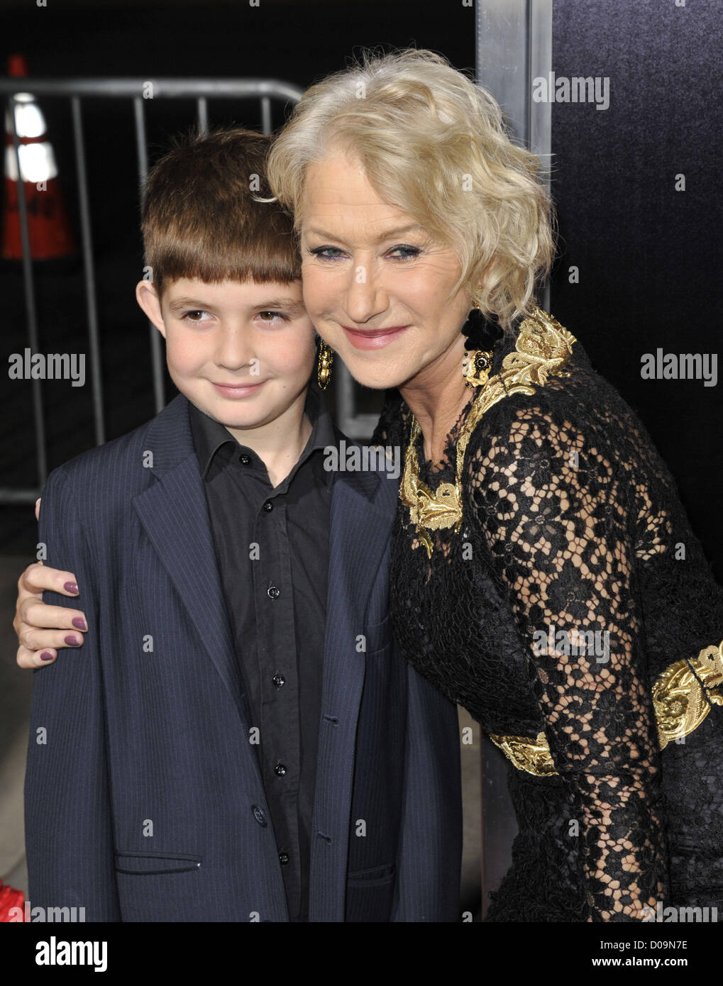 Nov. 20, 2012 - Los Angeles, California, U.S. - Helen Mirren, Felix Mirren Attending The Los ...