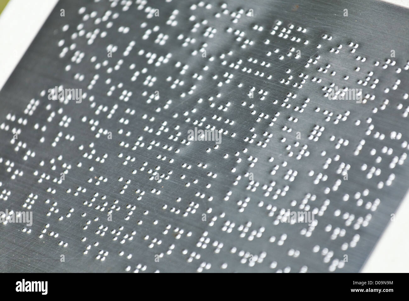 Braille type hi-res stock photography and images - Alamy