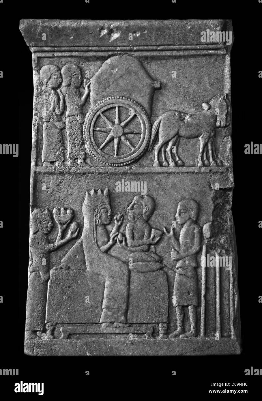 Hittite relief Istanbul Archeology Museum Turkey Stock Photo - Alamy