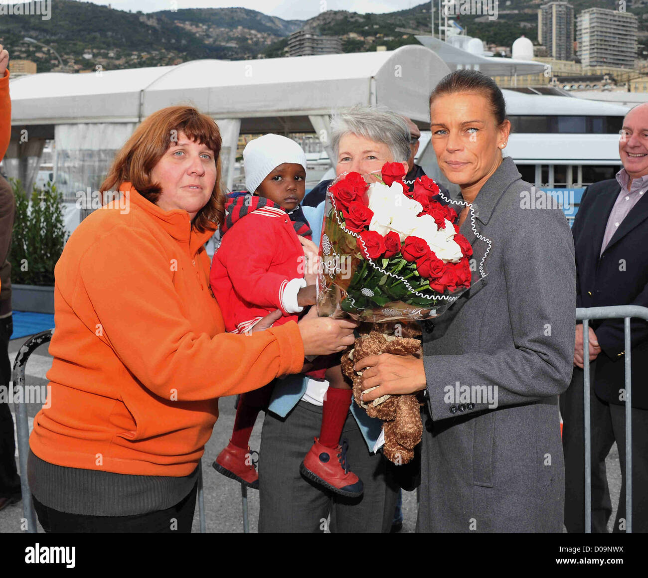 Princess Stephanie of Monaco at the Finish Line charity race to fire ...