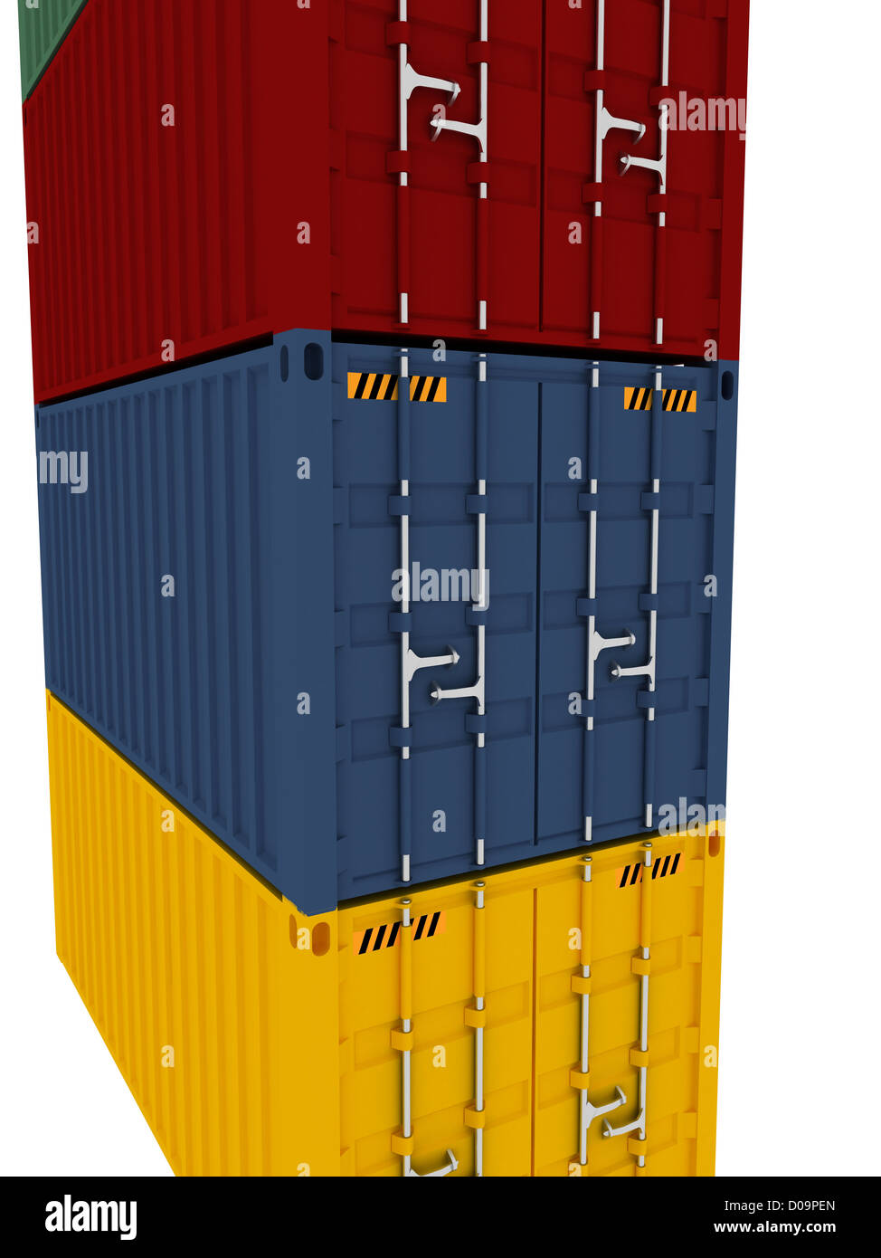 High Quality Cargo Container - Isolated Object Series Stock Photo - Alamy