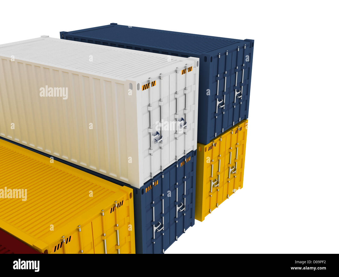 High Quality Cargo Container - Isolated Object Series Stock Photo - Alamy