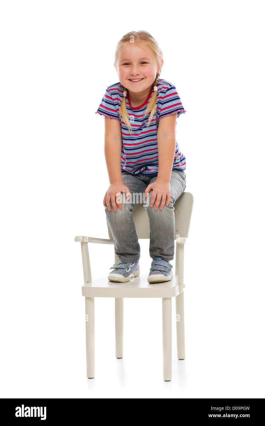 Kid Sat In A Chair