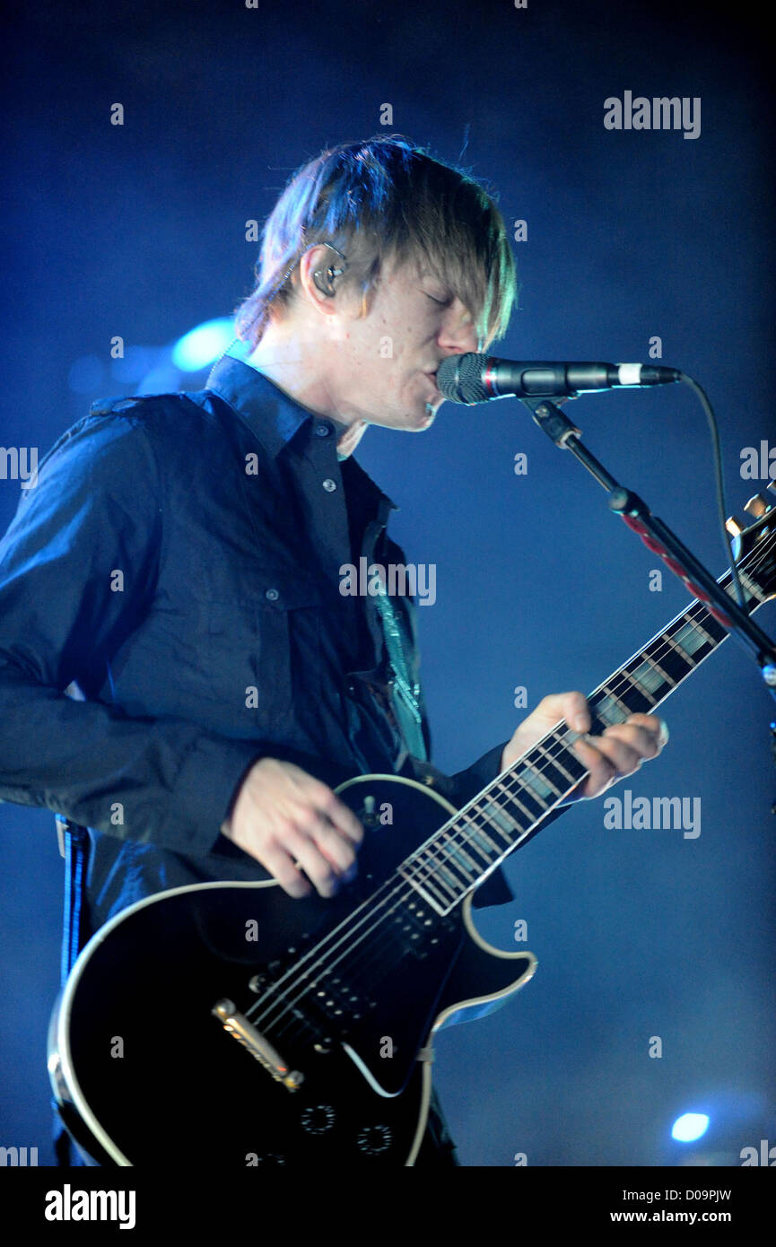 Paul Banks of Interpol performing at the Heineken Music Hall Amsterdam ...