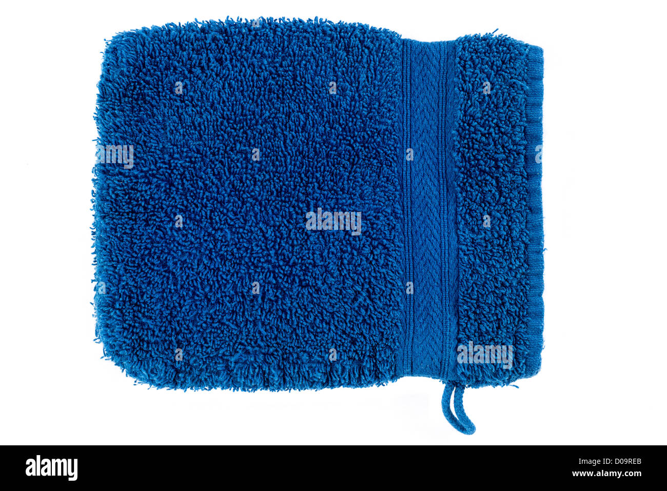 Blue flannel in front of white background Stock Photo - Alamy