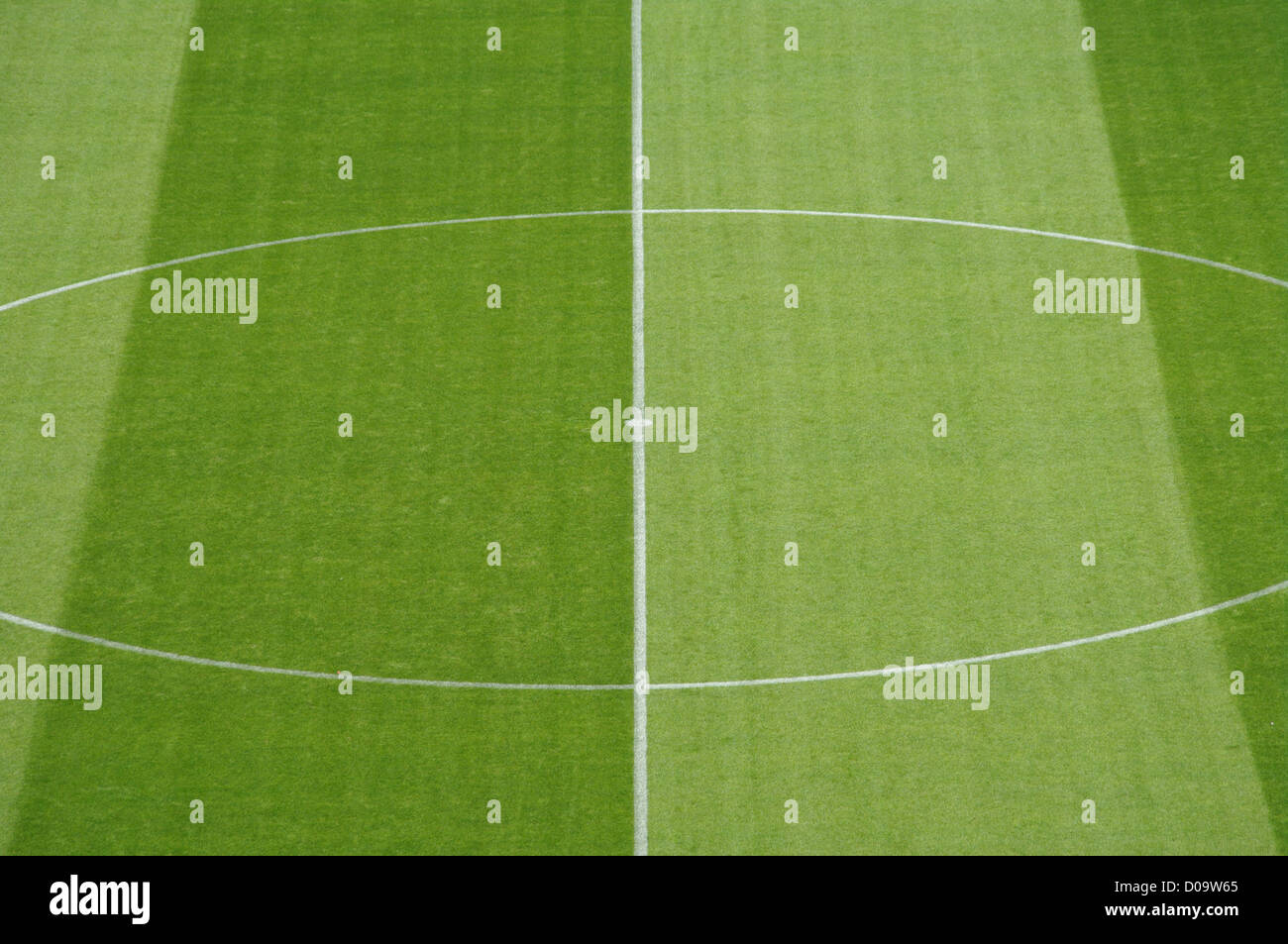 soccer field close-ups of markings of the field Stock Photo - Alamy