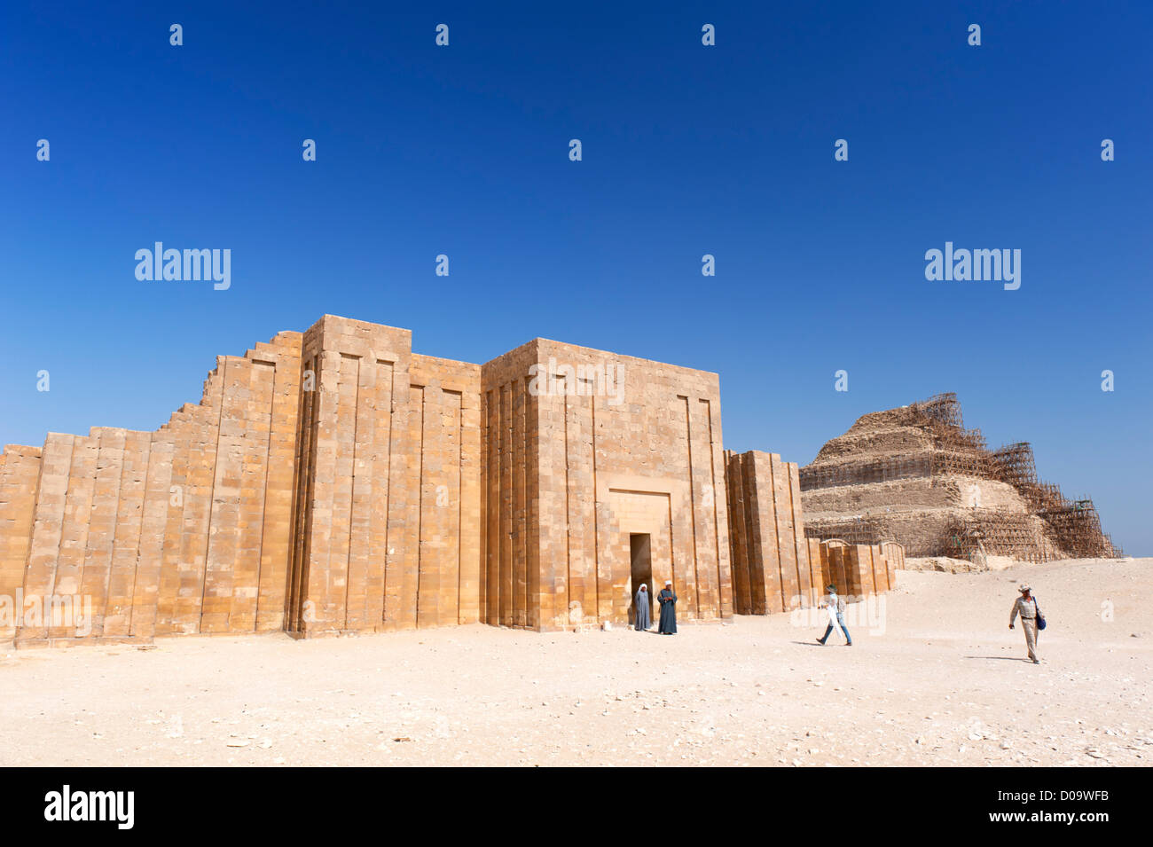 Funerary complex of djoser hi-res stock photography and images - Alamy