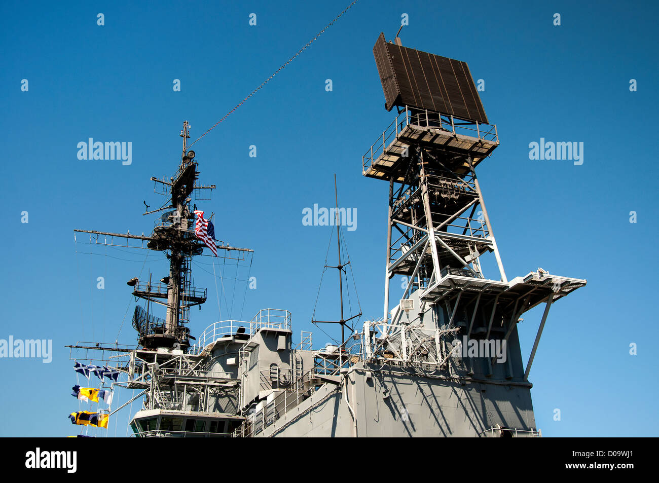 Uss midway museum control tower hi-res stock photography and images - Alamy