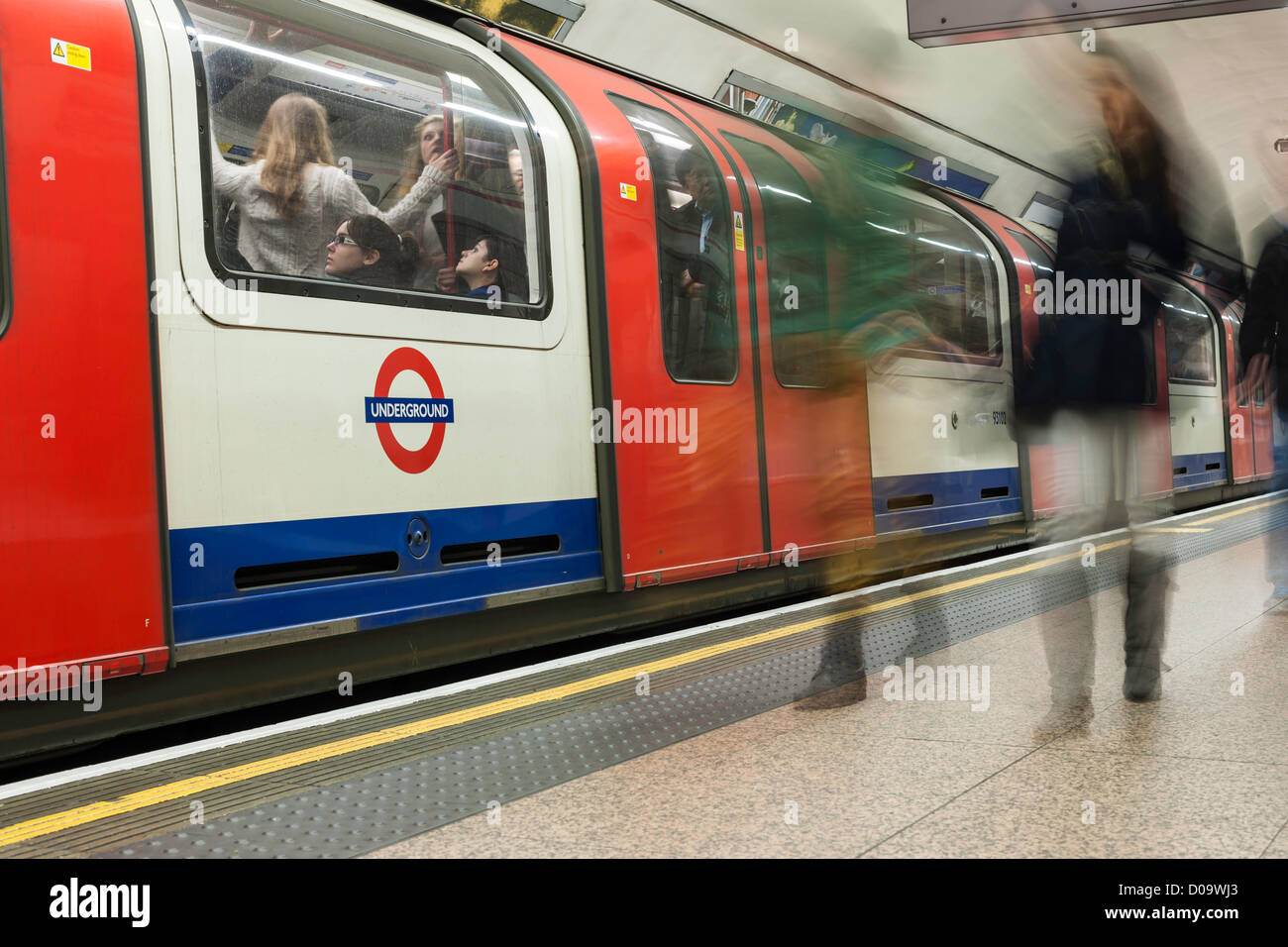 Underground train hi-res stock photography and images - Alamy
