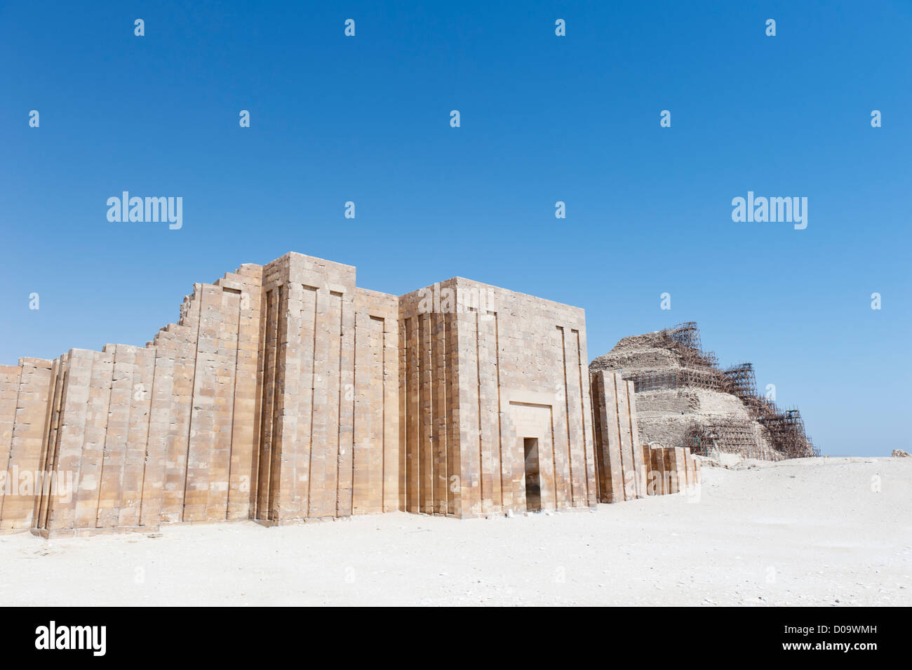 Funerary complex of djoser hi-res stock photography and images - Alamy