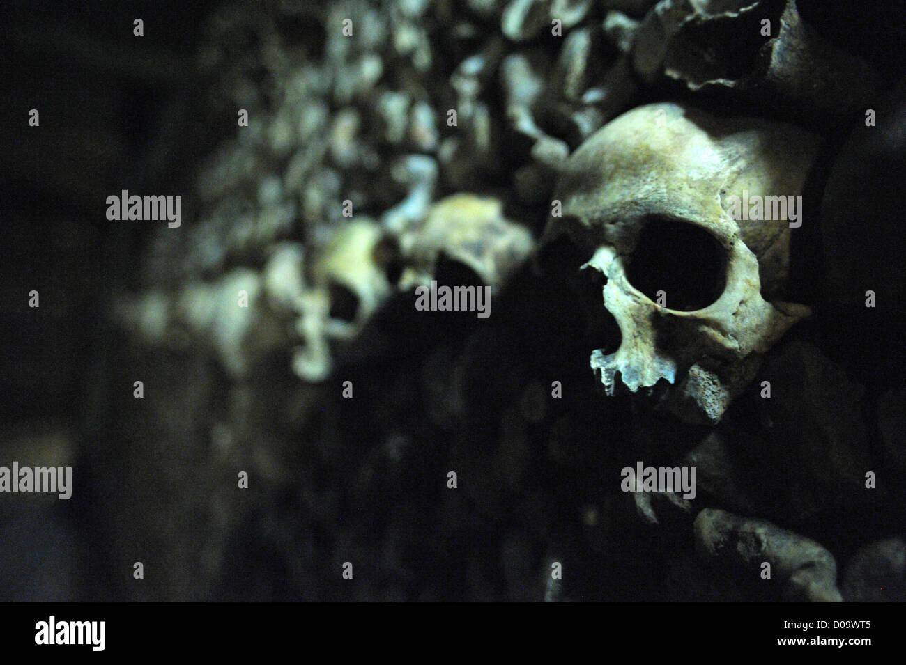 Inside The Paris Catacombs High Resolution Stock Photography and Images ...