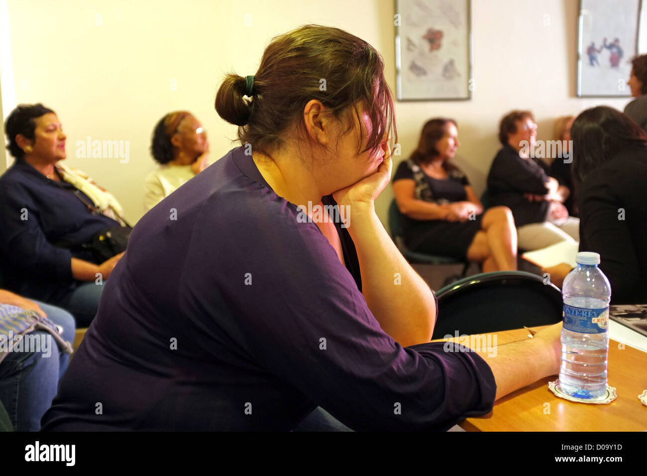 OBESE YOUNG WOMAN AT THE HYDROTHERAPY CENTER OF THE THERMAL SPA (73 ...