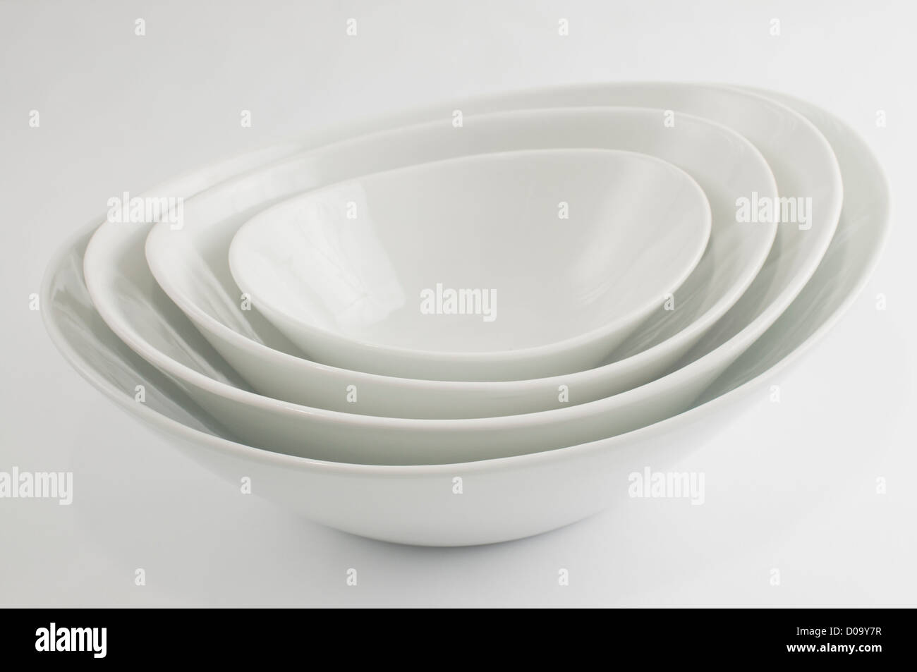 White china bowl Stock Photo - Alamy