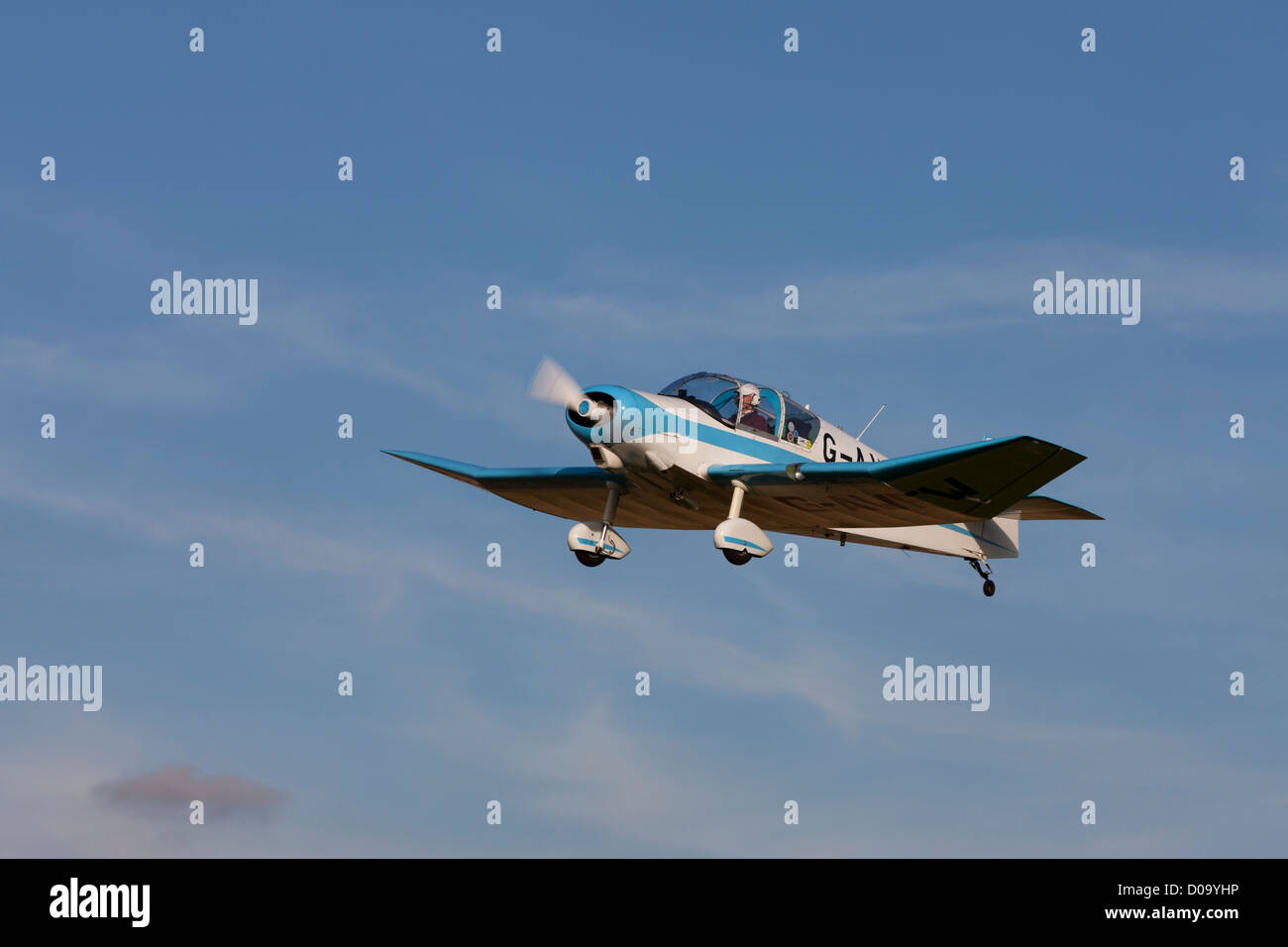 Jodel D-117 G-AWFW in flight at Breighton Airfield Stock Photo - Alamy