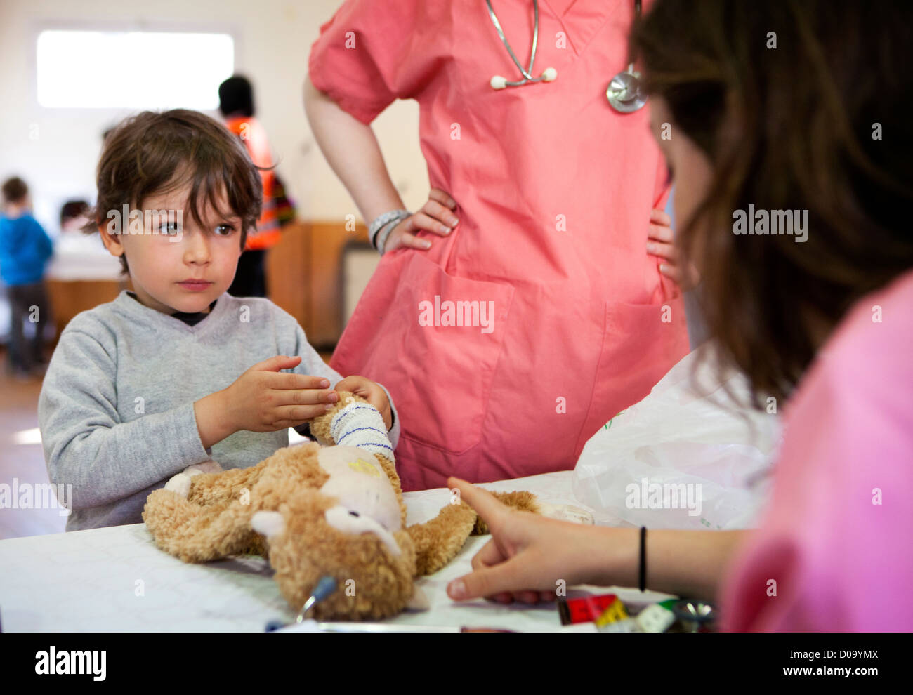 TEDDY BEAR HOSPITAL Stock Photo - Alamy
