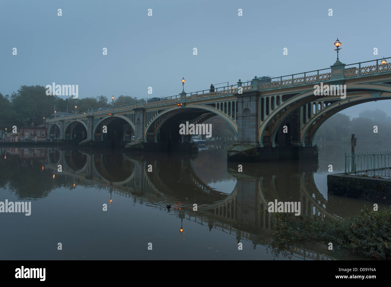 Richmond Lock on the river Thames,Richmond Upon Thames,England Stock ...