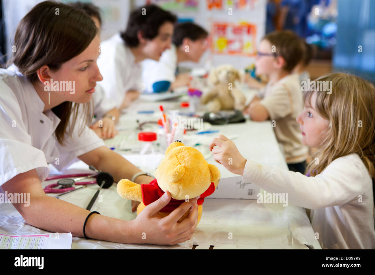 TEDDY BEAR HOSPITAL Stock Photo - Alamy