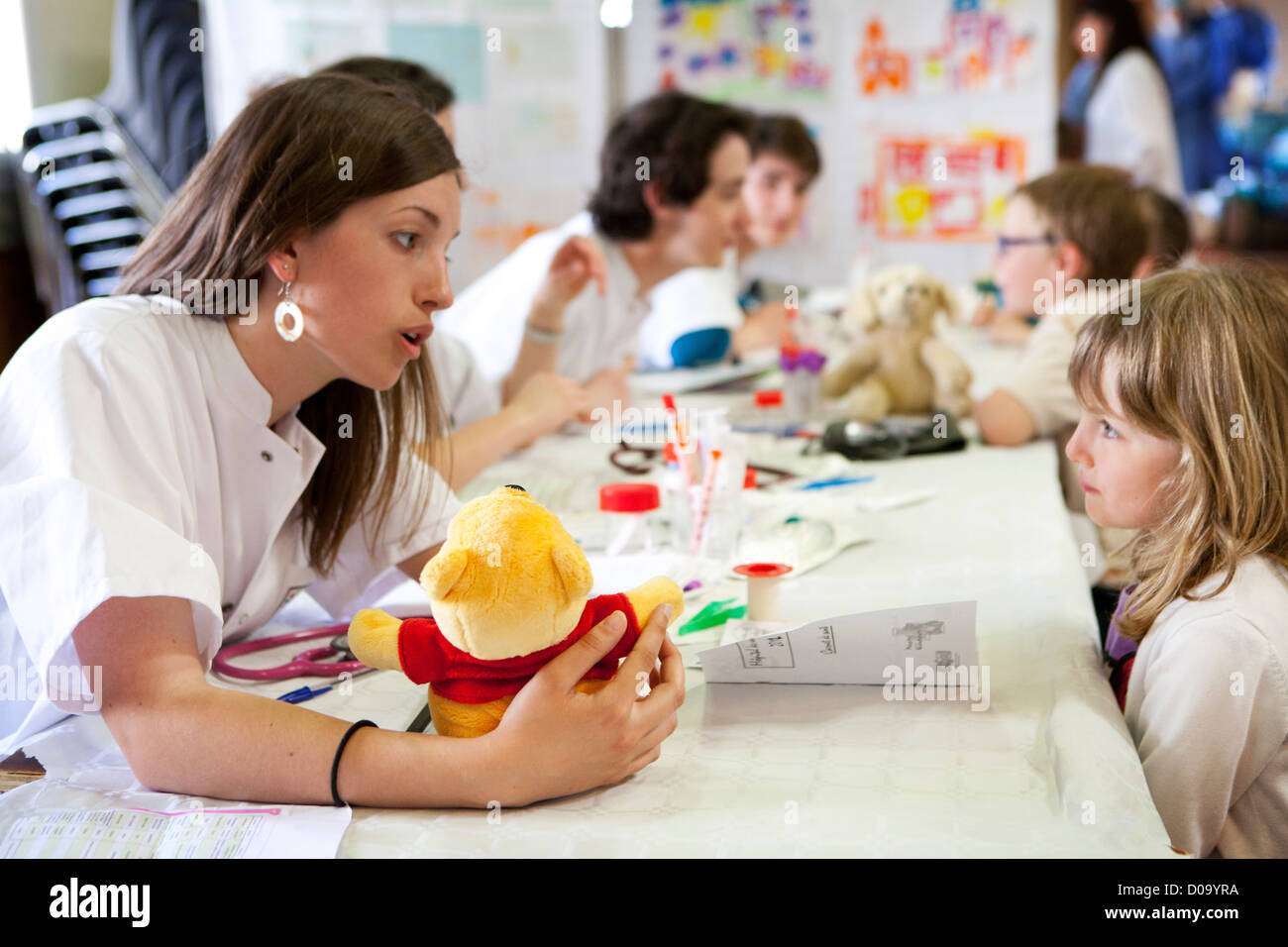 TEDDY BEAR HOSPITAL Stock Photo - Alamy
