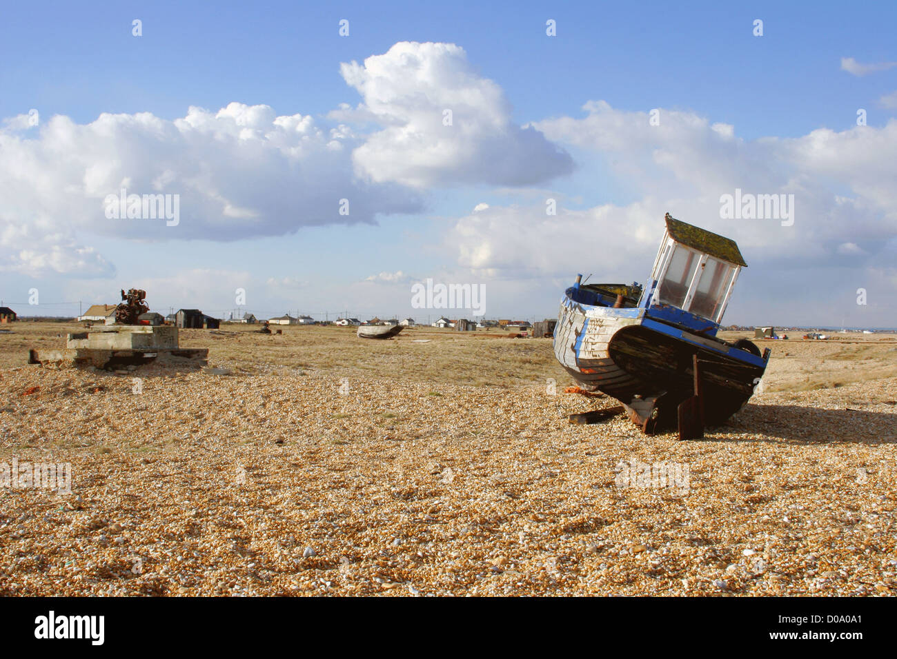 Dungeness beach, Romney Marsh, Kent Stock Photo - Alamy