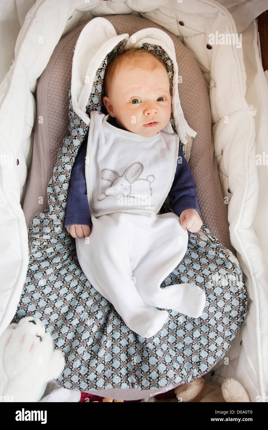 Infant in cradle inside hi-res stock photography and images - Alamy