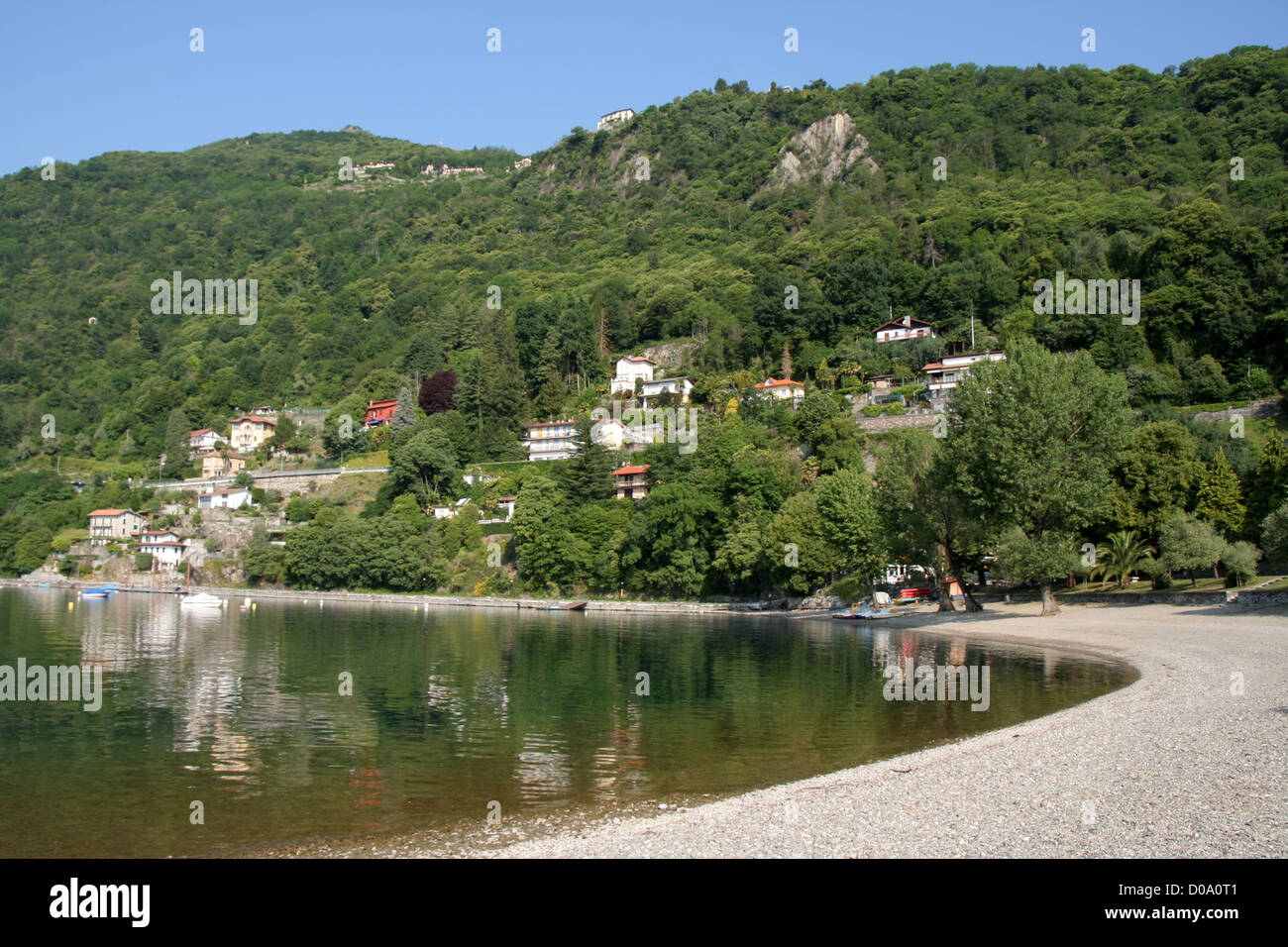 lakefront at Cannero Riviera, Lago Maggiore, Italy Stock Photo - Alamy