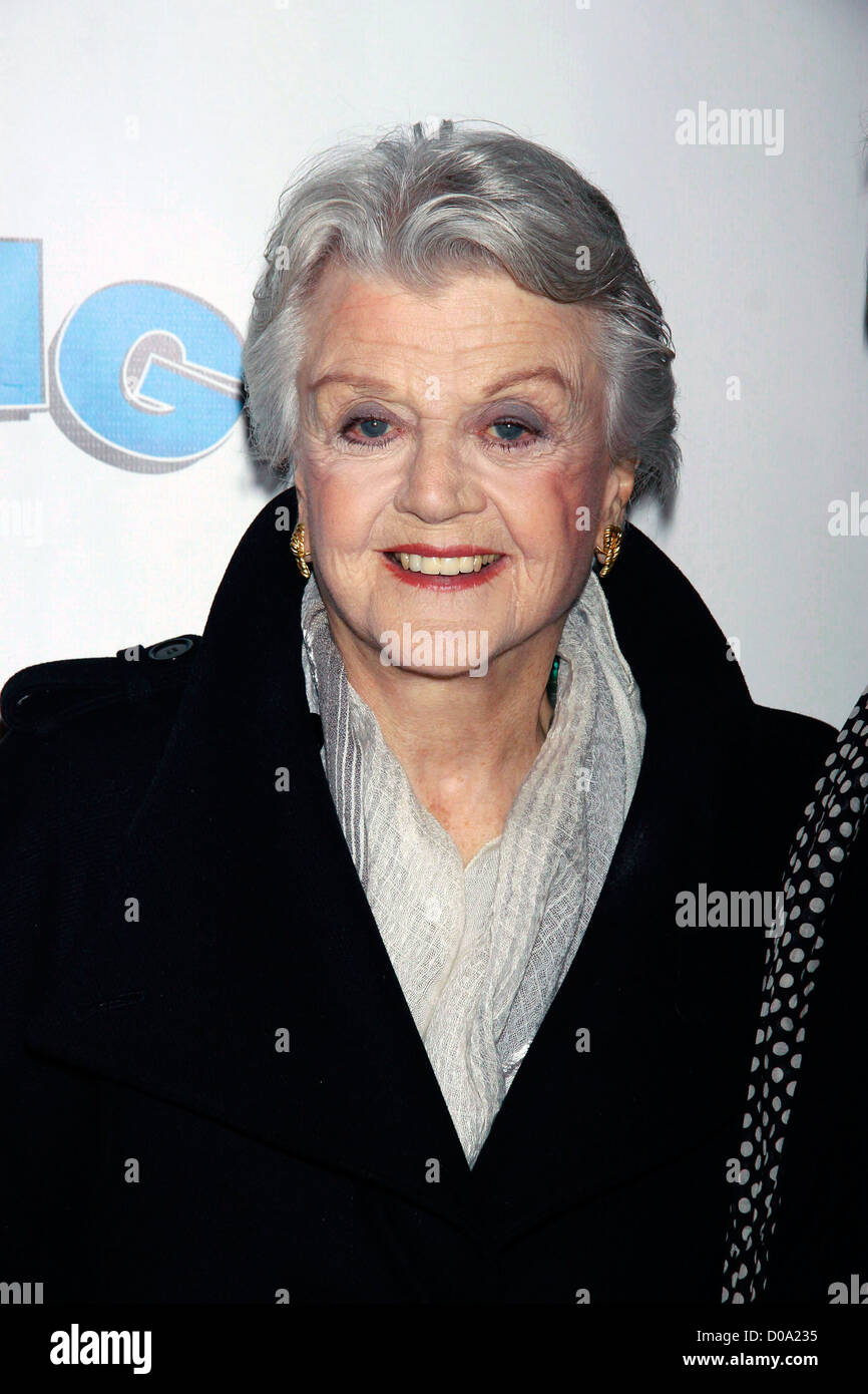 Angela Lansbury Opening Night of the Broadway production of 'Elling' at ...