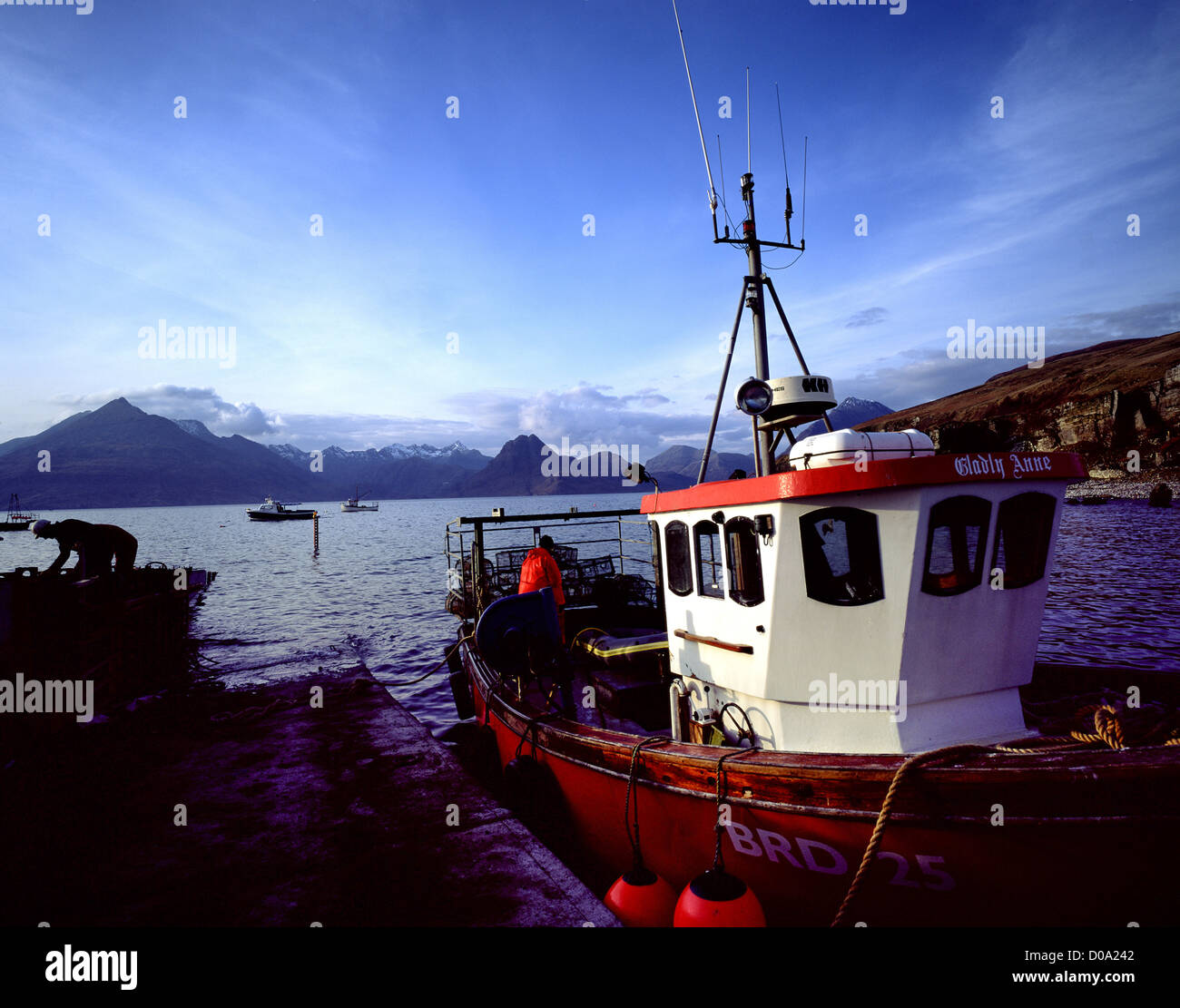 Isle Of Skye Fishing, The Cullin, Scotland Stock Photo - Alamy