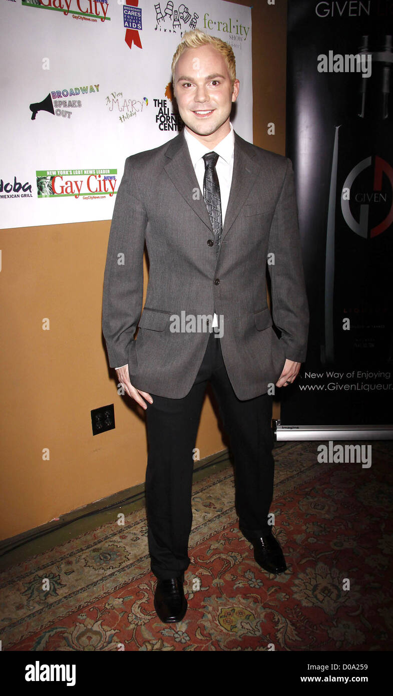 Ryan Nickulas from the Logo TV show 'The A-List New York' The Broadway ...