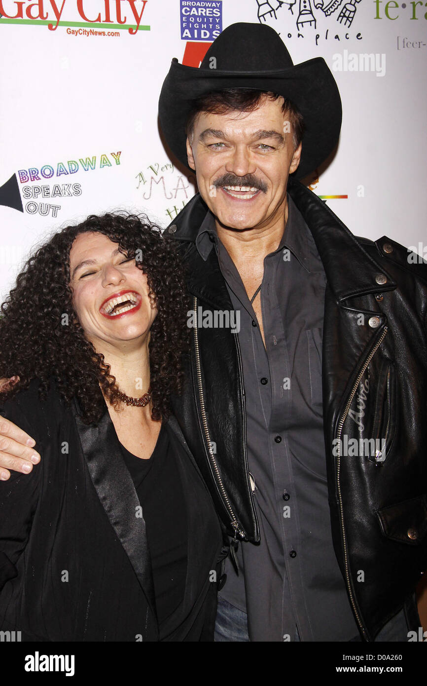 Tracy Stark and Randy Jones The Broadway Speaks OUT! presentation of 'A ...