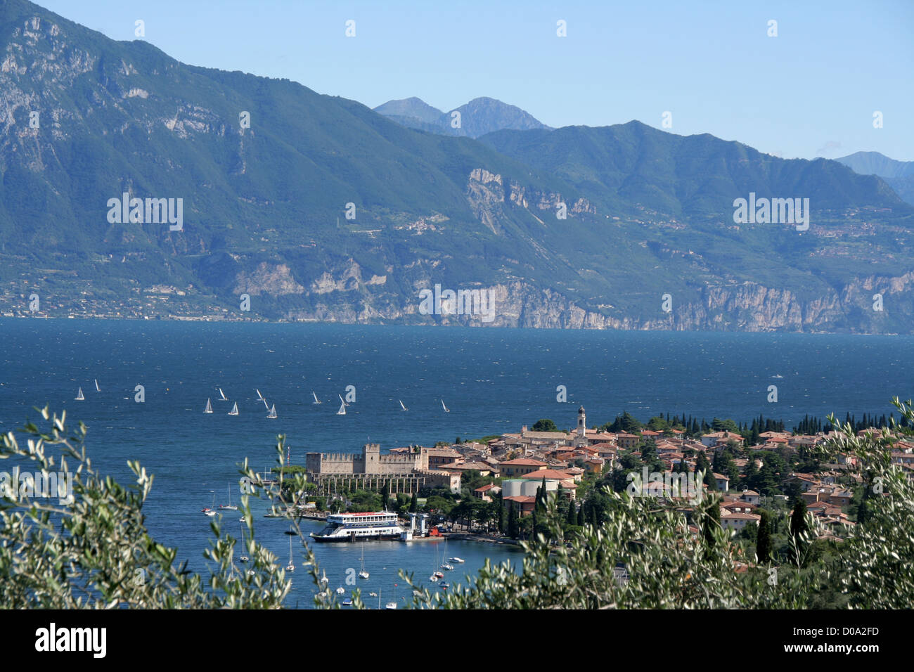 Torri del Benaco, Lake Garda, north Italy Stock Photo - Alamy