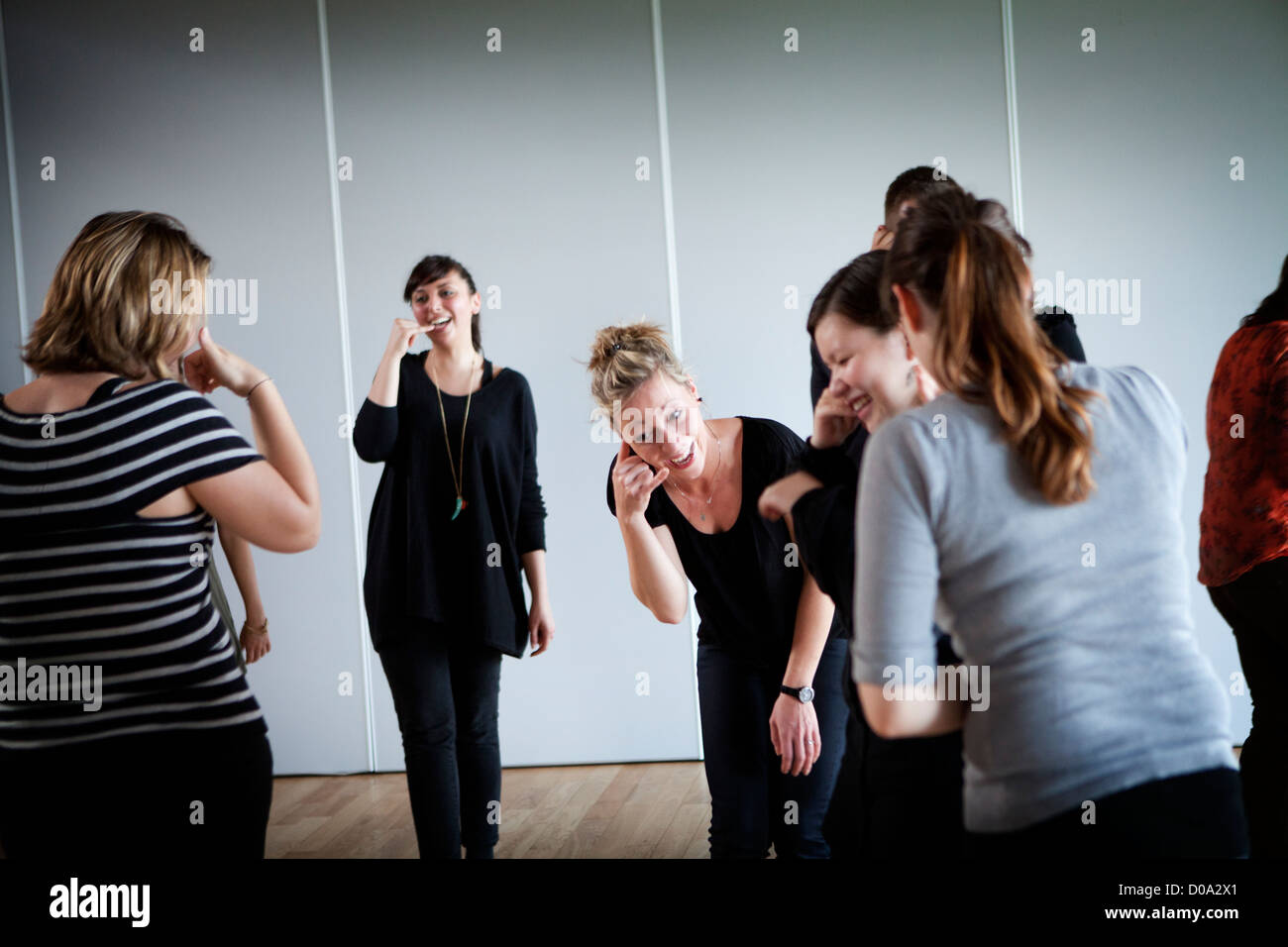 Laughter yoga hi-res stock photography and images - Alamy