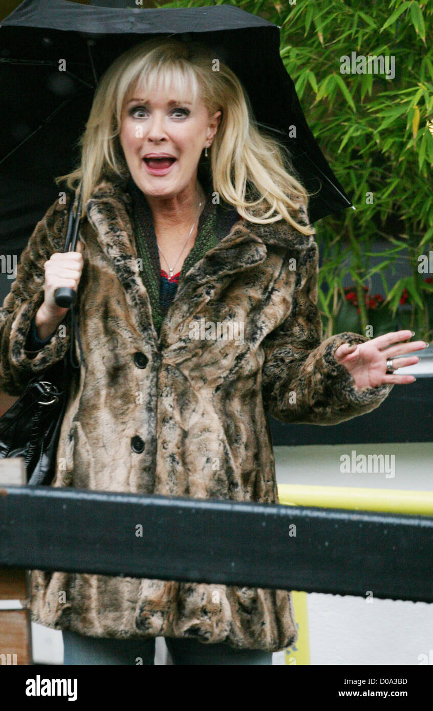 Beverley Callard outside at the ITV studios London, England - 30.11.10 ...
