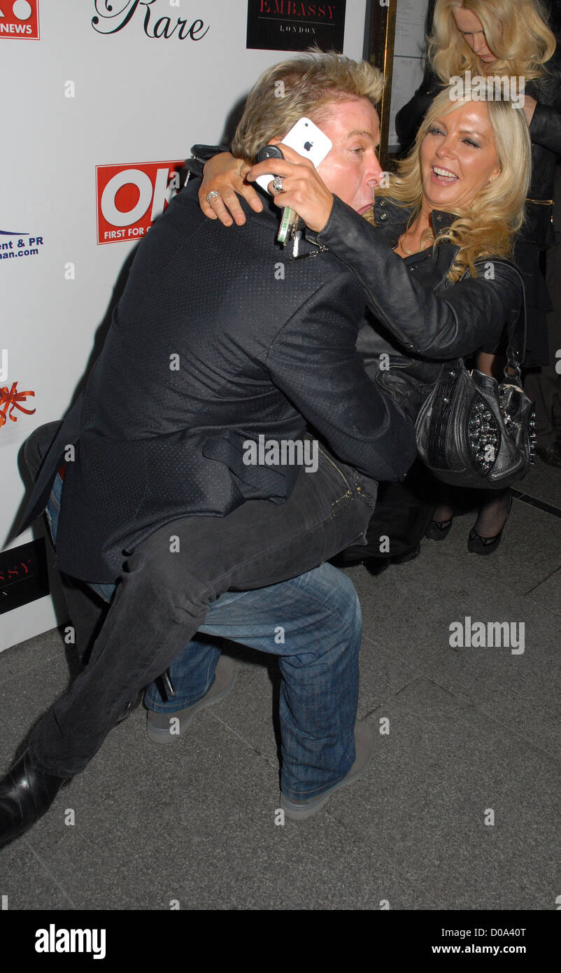 David Van Day at the Christmas party held at Embassy nightclub. London ...