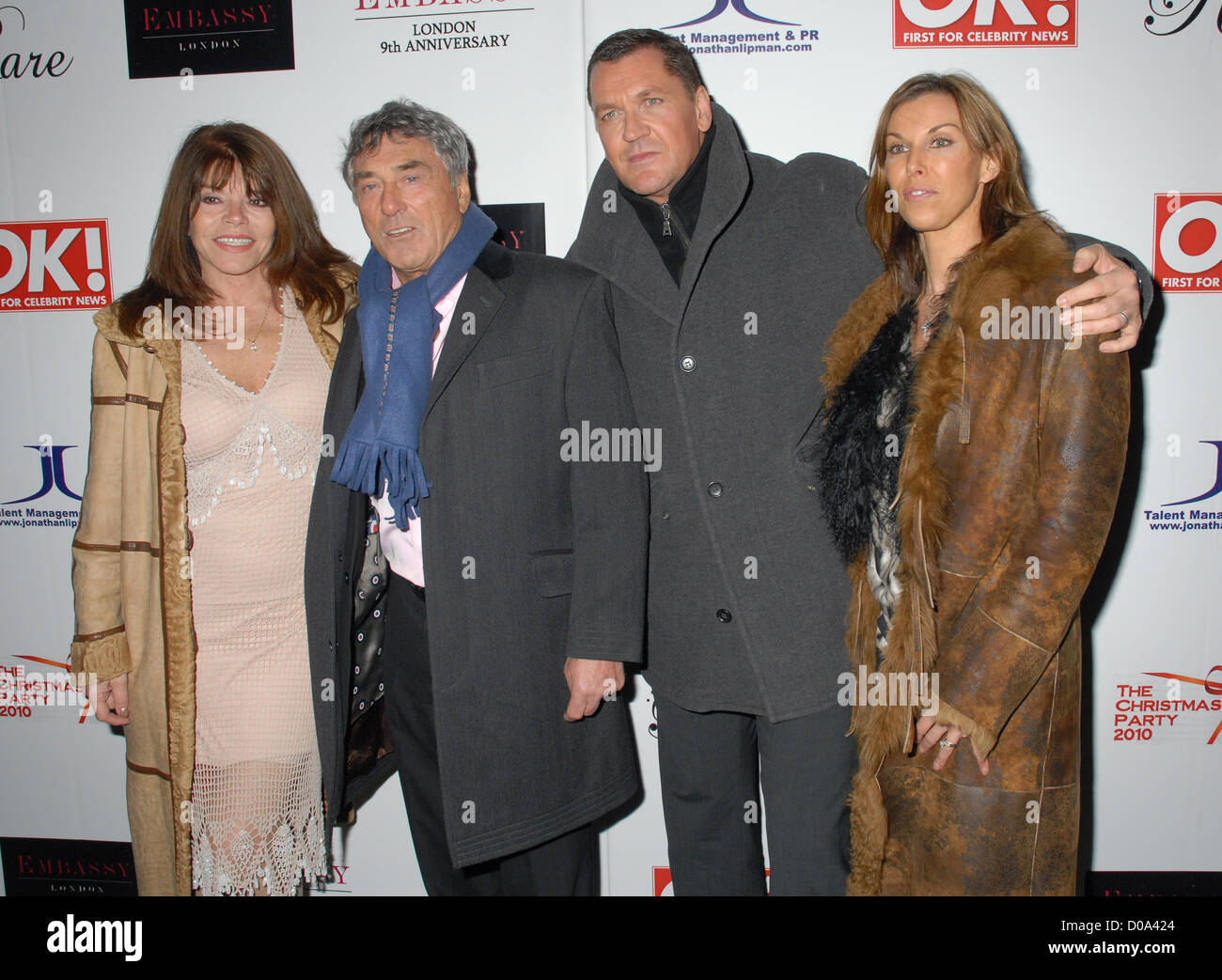 Billy Murray and Craig Fairbrass at the Christmas party held at Embassy ...