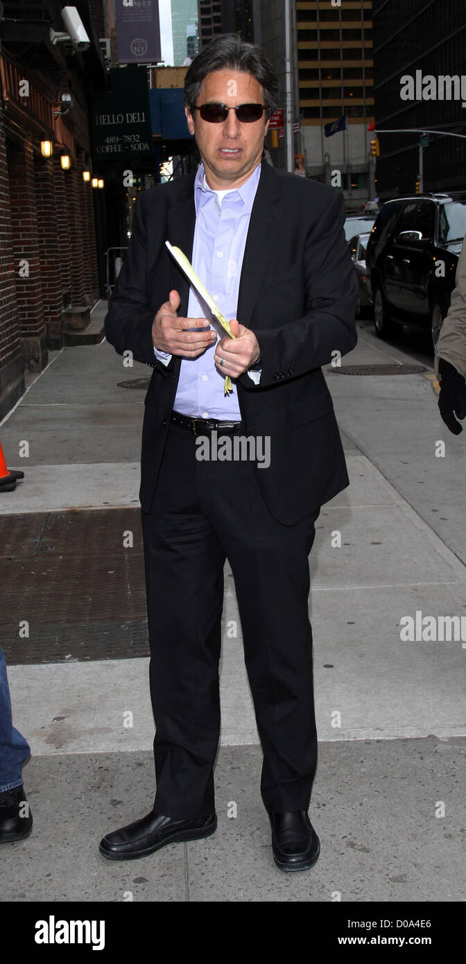 Ray Roma celebrities outside The Ed Sullivan Theater for 'The Late Show ...