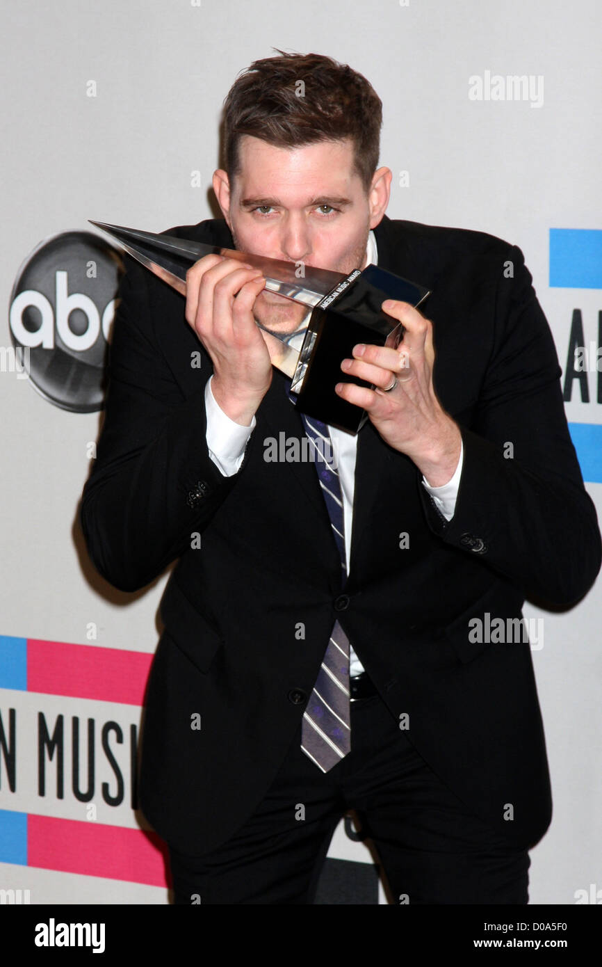 Michael Buble 2010 American Music Awards (AMAs) held at the Nokia ...