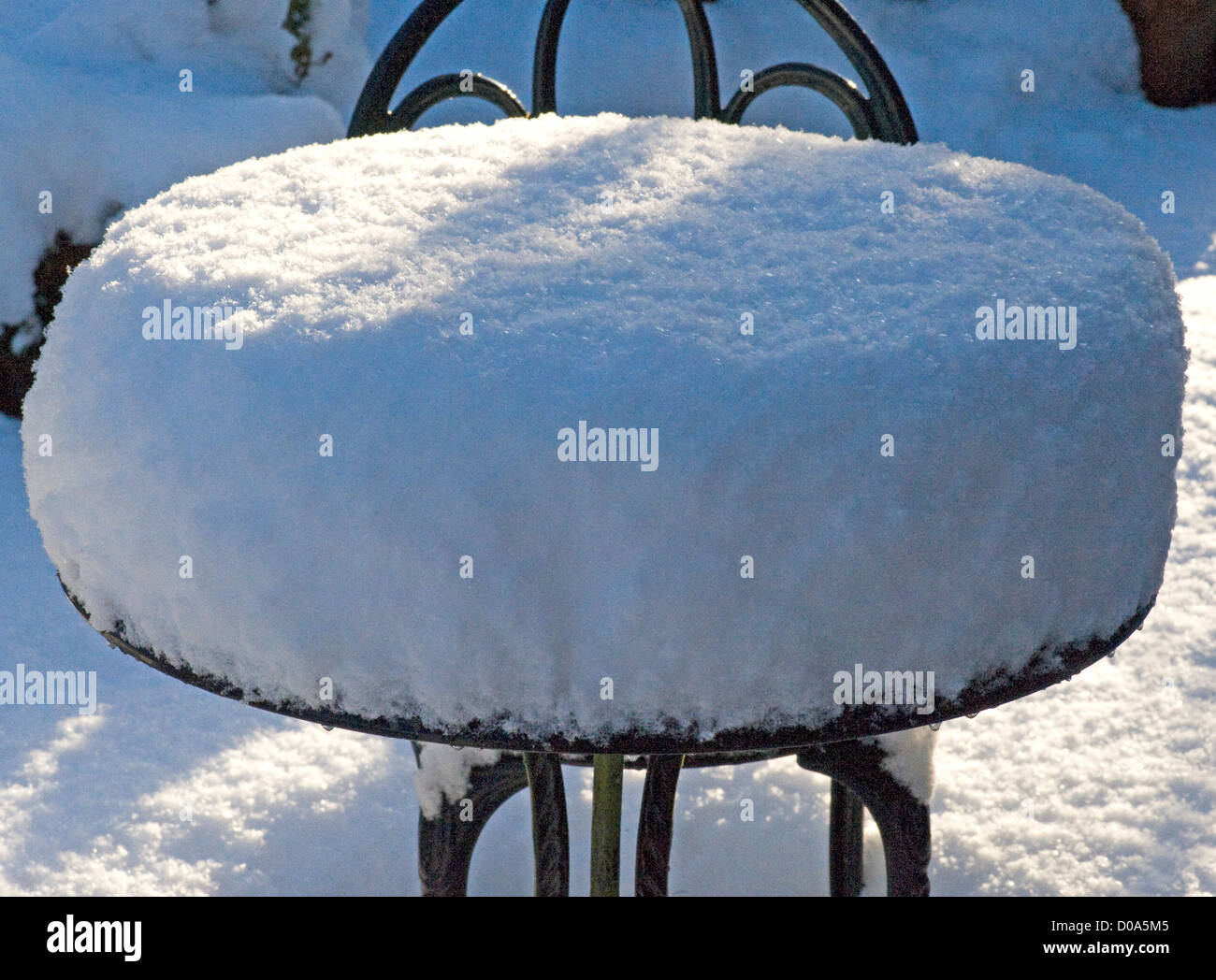 Heavy Snowfall England UK Stock Photo - Alamy
