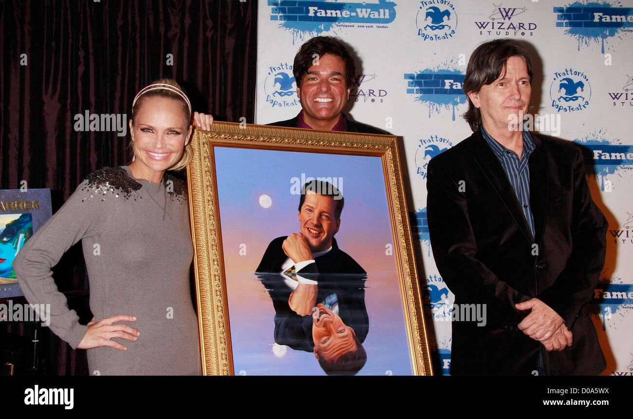 Kristin Cheweth Dale Badway and Jim Warren Fame-Wall Portrait ...