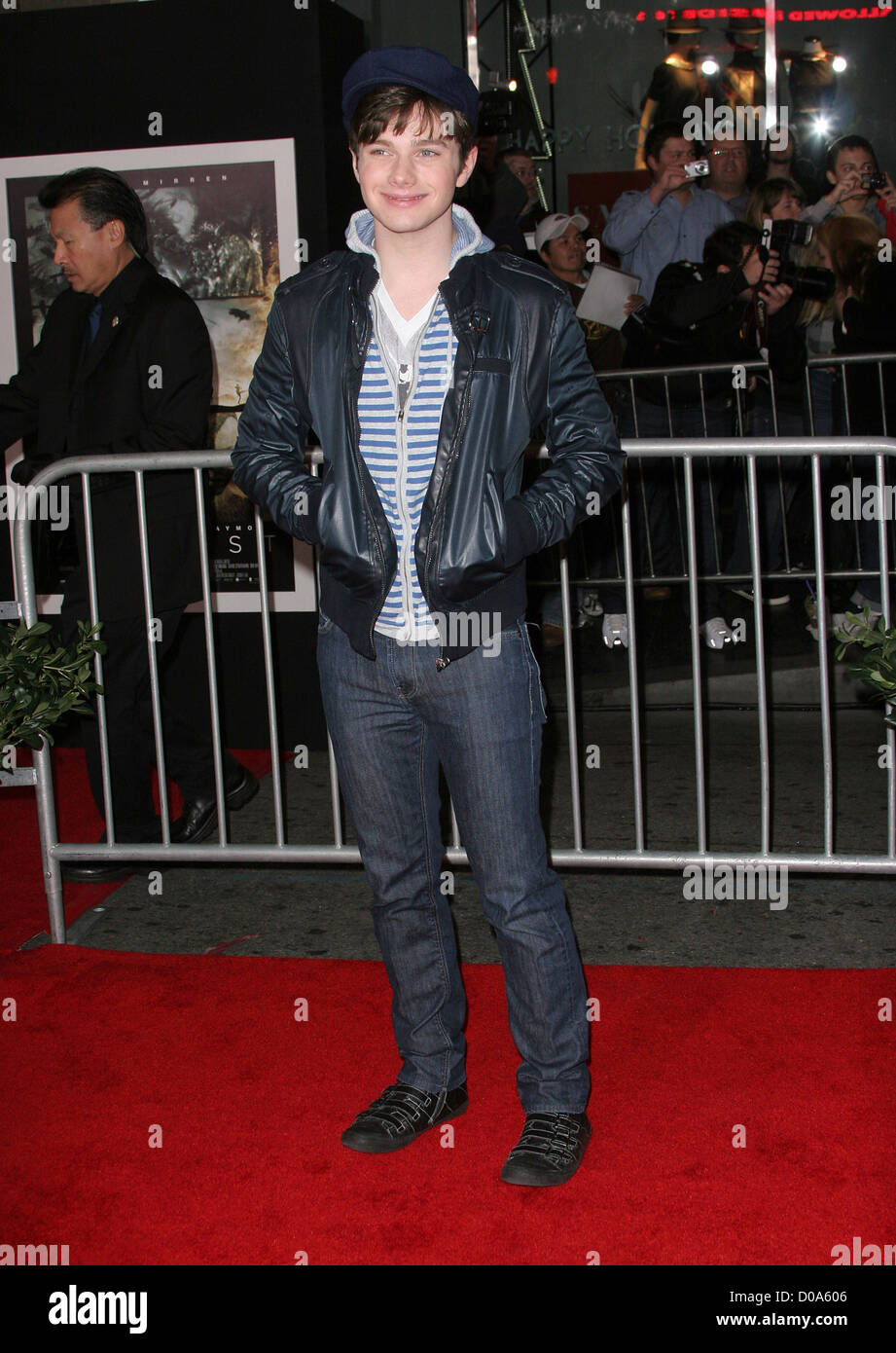 Chris Colfer Los Angeles Premiere of 'The Tempest' held At The El ...
