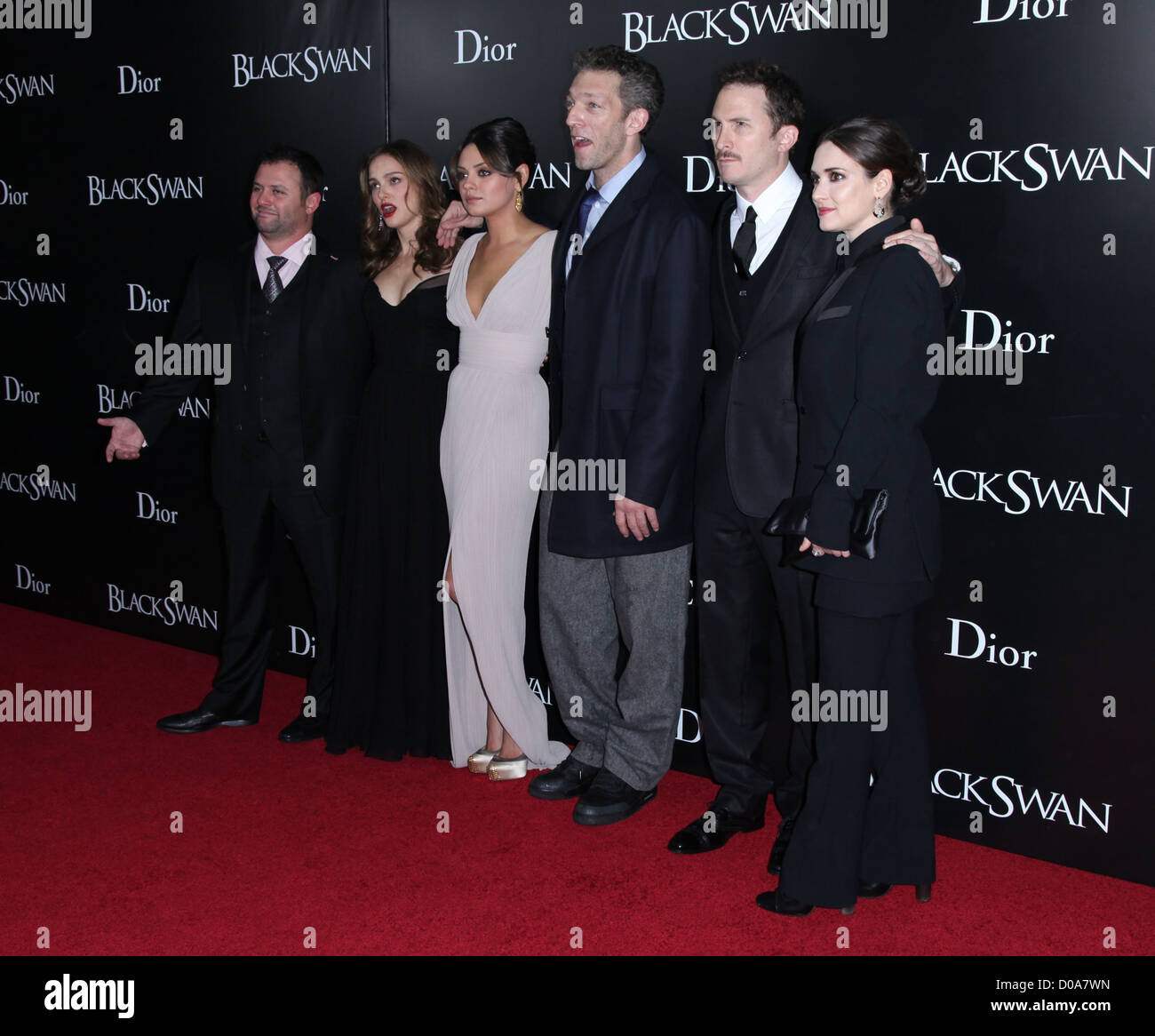 Producer Scott Franklin, Natalie Portman, Mila Kunis and Vincent ...