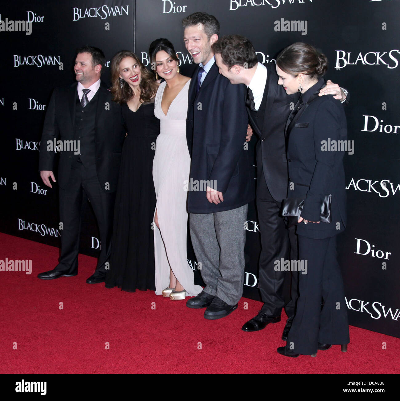 Producer Scott Franklin, Natalie Portman, Mila Kunis and Vincent ...
